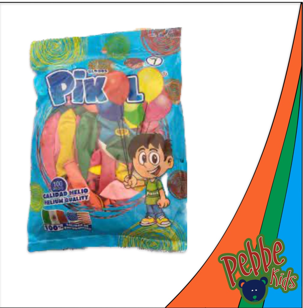 GLOBO #9 PIKOLO C/100 | Distribuidora Pebe