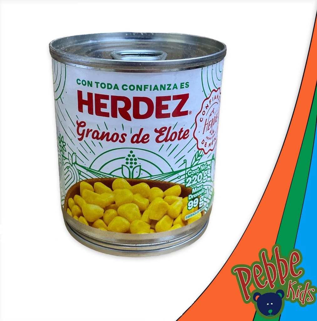 GRANO DE ELOTE HERDEZ 220gr. | Distribuidora Pebe