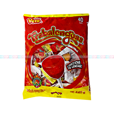 PALETA TRABALENGUAS C/40 | Distribuidora Pebe