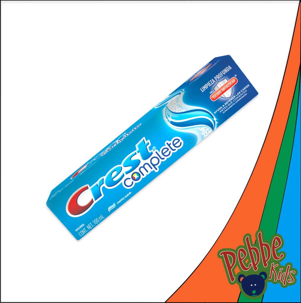 PASTA CREST COMPLETE 100ml. | Distribuidora Pebe