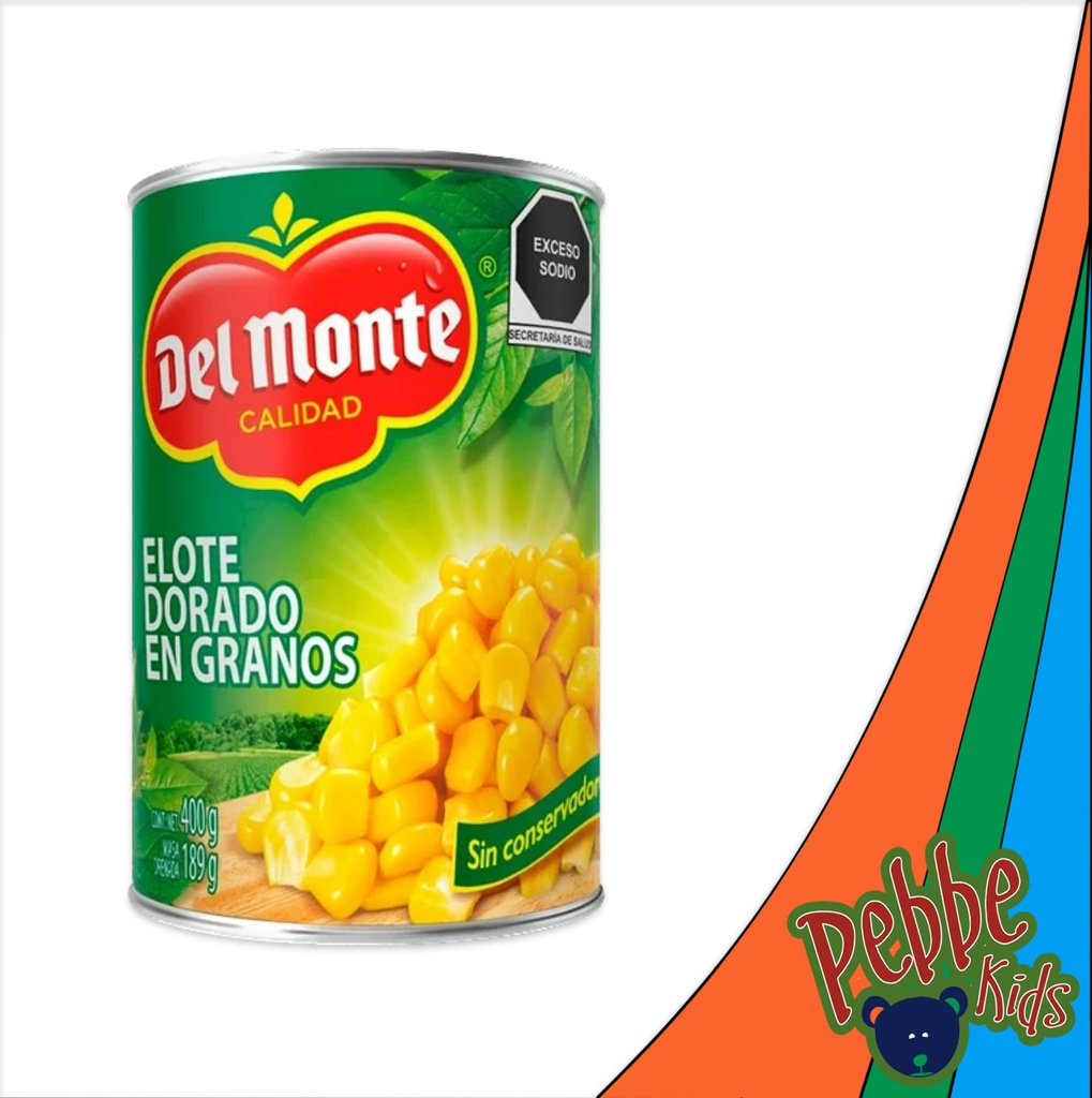 GRANO DE ELOTE GRANDE DEL MONTE 400gr. | Distribuidora Pebe