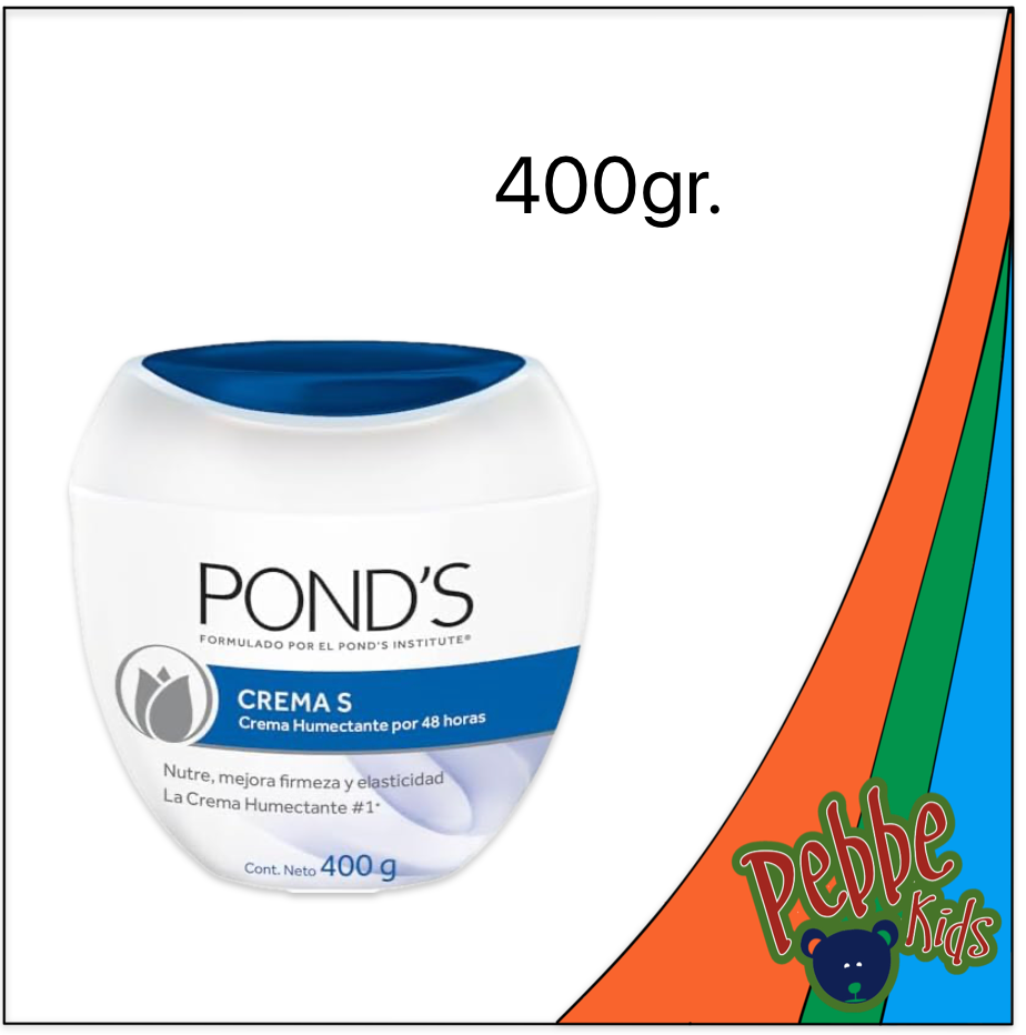 CREMA PONDS 400gr. HUMECTANTE AZUL | Distribuidora Pebe