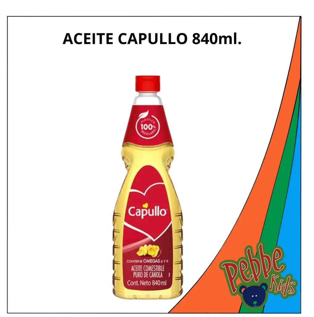 ACEITE CAPULLO 840ml. | Distribuidora Pebe